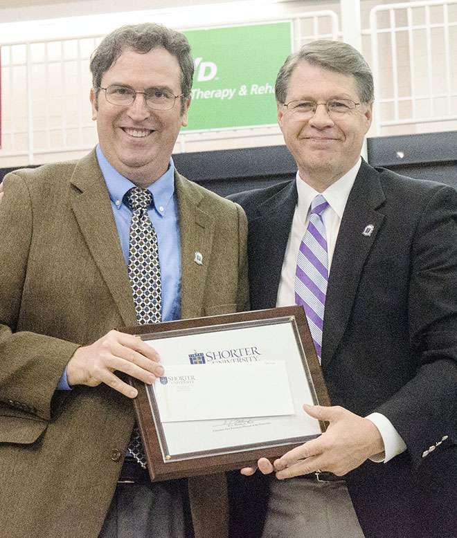 Shorter University Honors Two Faculty Members for Outstanding ...